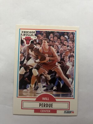 1990-91 Fleer #29 Will Perdue Chicago Bulls Basketball Card | eBay