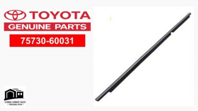 TOYOTA OEM 75730-60031 MOULDING ASSY, REAR DOOR BELT, RH LEXUS LX470 | eBay