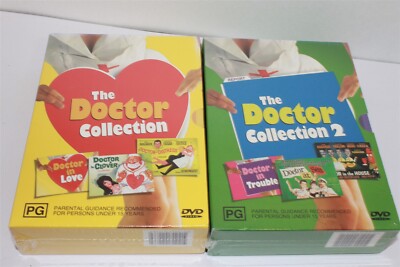 The Doctor Collection 1 & 2 DVD Brand New & Sealed | eBay Australia