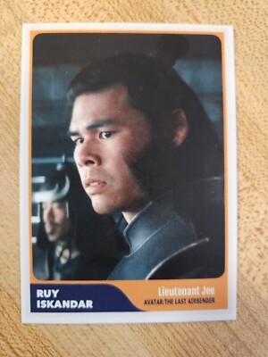 Avatar: The Last Airbender Live Action Custom Card - Ruy Iskandar As Lt ...