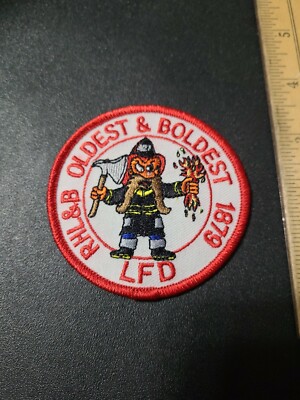 Vintage Obsolete Yosametti Sam LFD Fire Department Patch | eBay