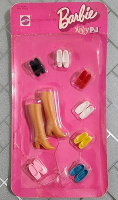 Vintage BARBIE - 1972 Best Buy Fashion Barbie Kelley & PJ Shoe PAK ...