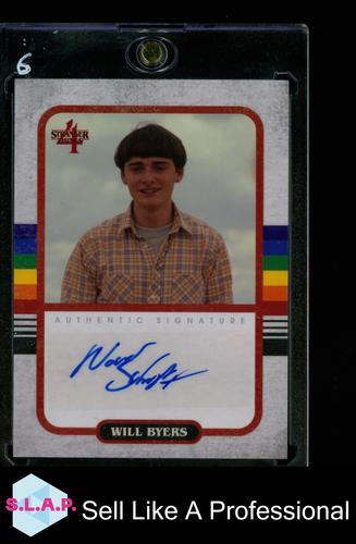 NOAH SCHNAPP AS WILL BYERS, SIGNED PANINI SA-NS 2023 STRANGER THINGS 4 ...