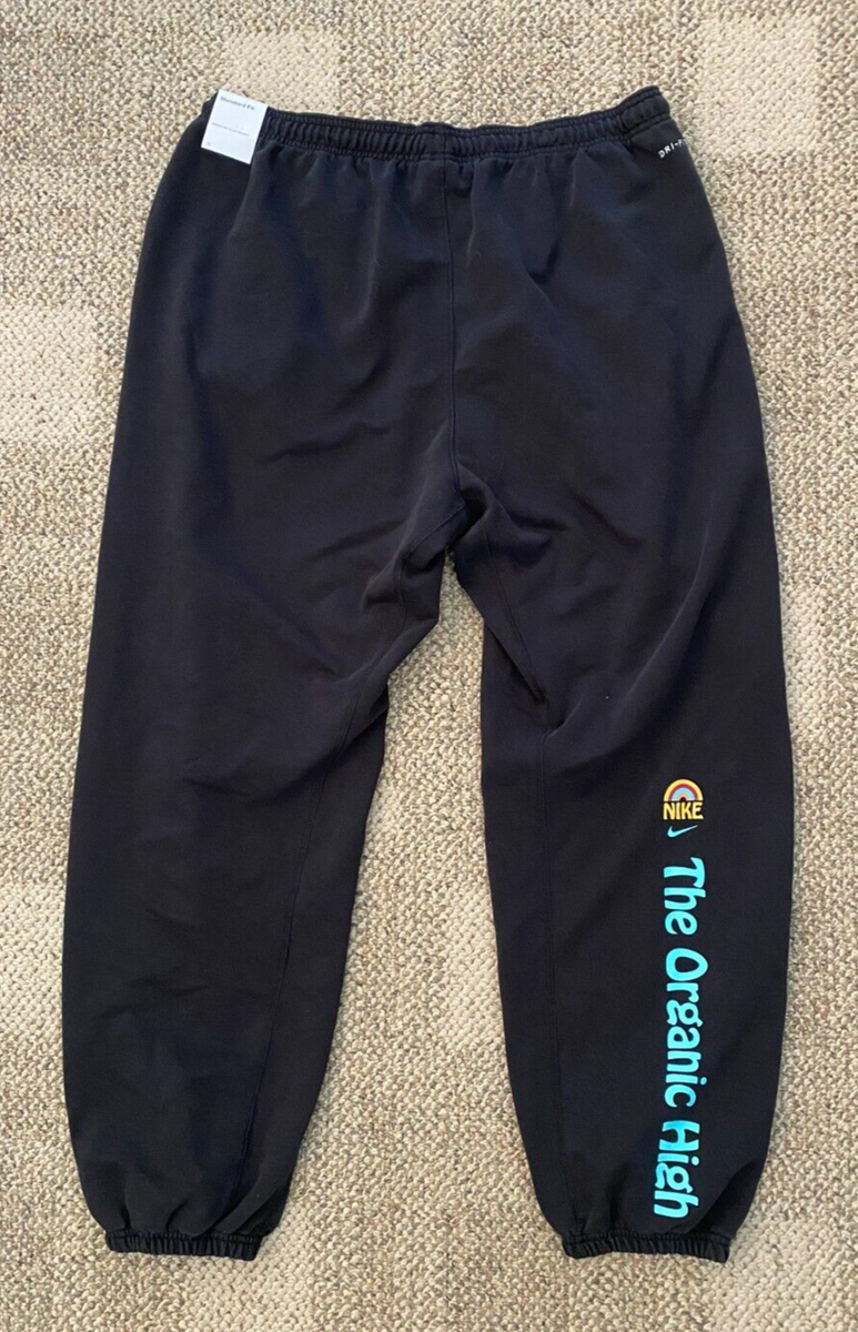Nike Sweatpants Jogger Standard Issue Organic High Black Nike Sweatpants Jogger Standard Issue Organic High Black
