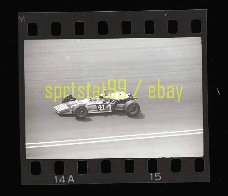 Greg Weld #41 King/Offy @ 1970 USAC California 500 - Vtg Race Negative ...