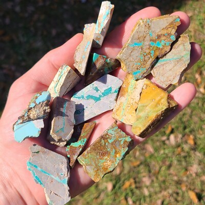 ROYSTON TURQUOISE SLABS ROUGH NEVADA USA 155.7 GRAMS | eBay