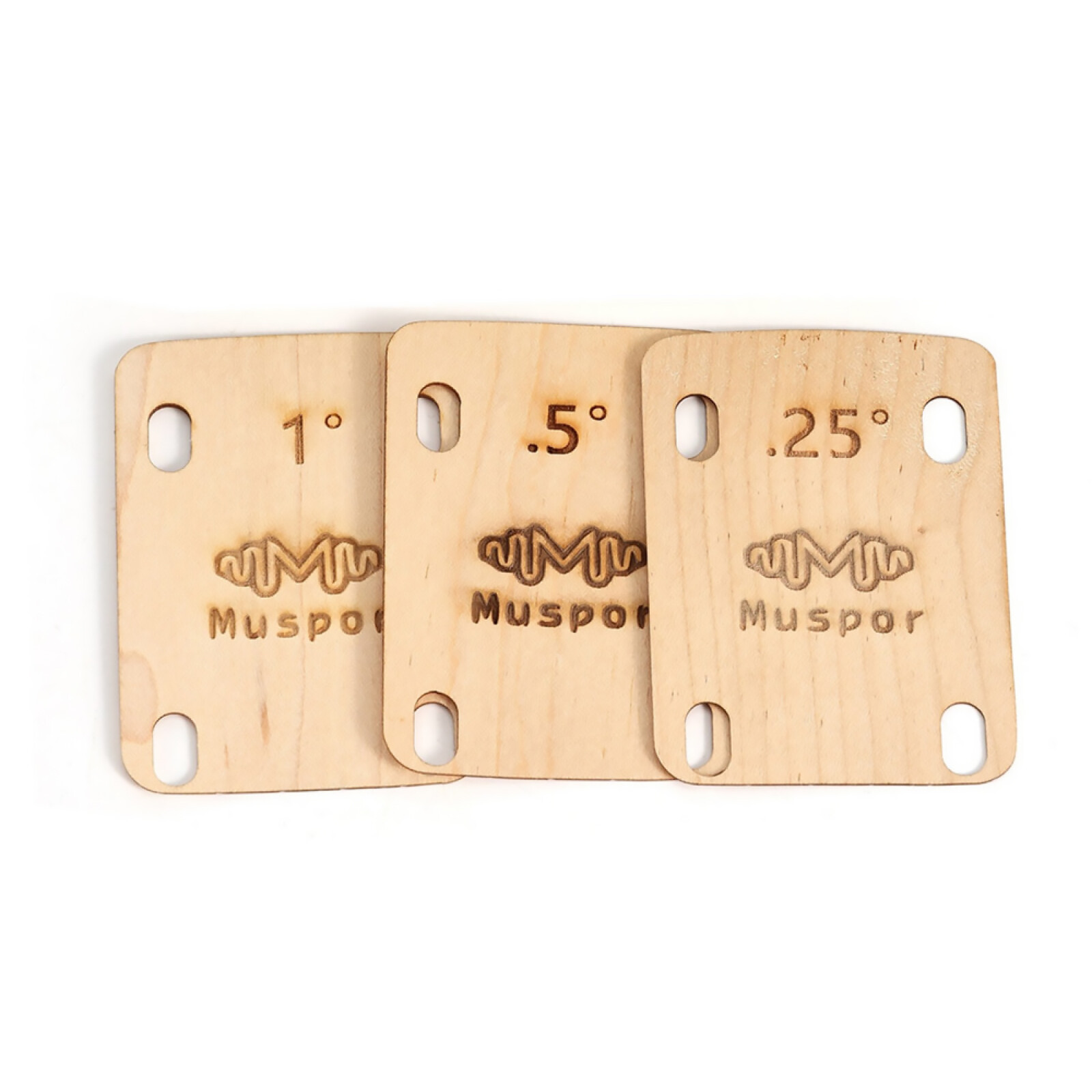 0.25-degree 0.5-degree 1-degree taper Neck Shims for Guitar, Shaped ...