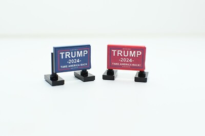 Trump Yard Sign Custom Model compatible and Built with LEGO® Bricks | eBay