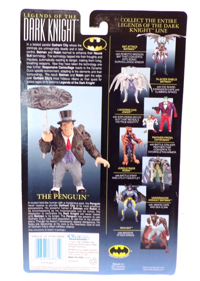 Legends of the Dark Knight The Penguin Action Figure Kenner 1997 for ...