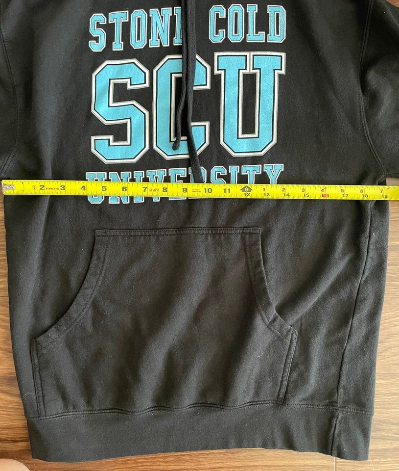 Stone Cold Steve Austin 3:16 WWE SCU Stone Cold University Hoodie ...