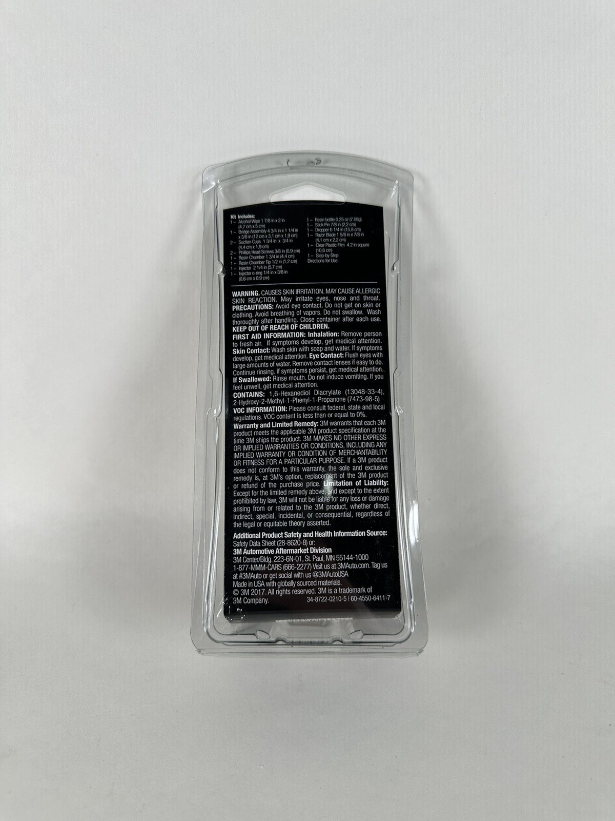 3M Windshield Complete Damage Repair System Kit 08580 for sale online ...