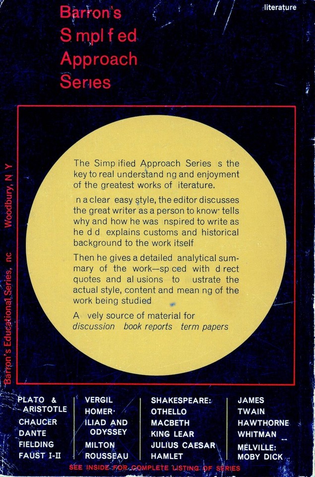 Barron's Simplified Approach to Emerson and Transcendentalism ...