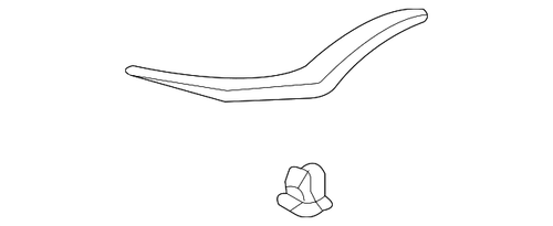 Genuine Toyota Side Molding 52752-0E060 | eBay