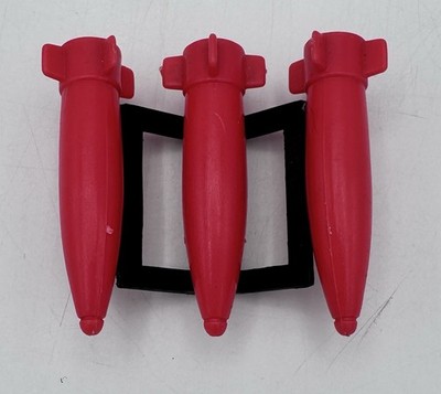 GI Joe ORIGINAL Part TIGER FORCE Tiger Rat Missiles Bomb & Bracket ...