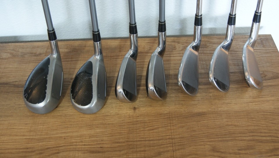 Adams Idea Tech Hybrid OS Iron Set Men’s RH - YS + R Flex Graphite ...