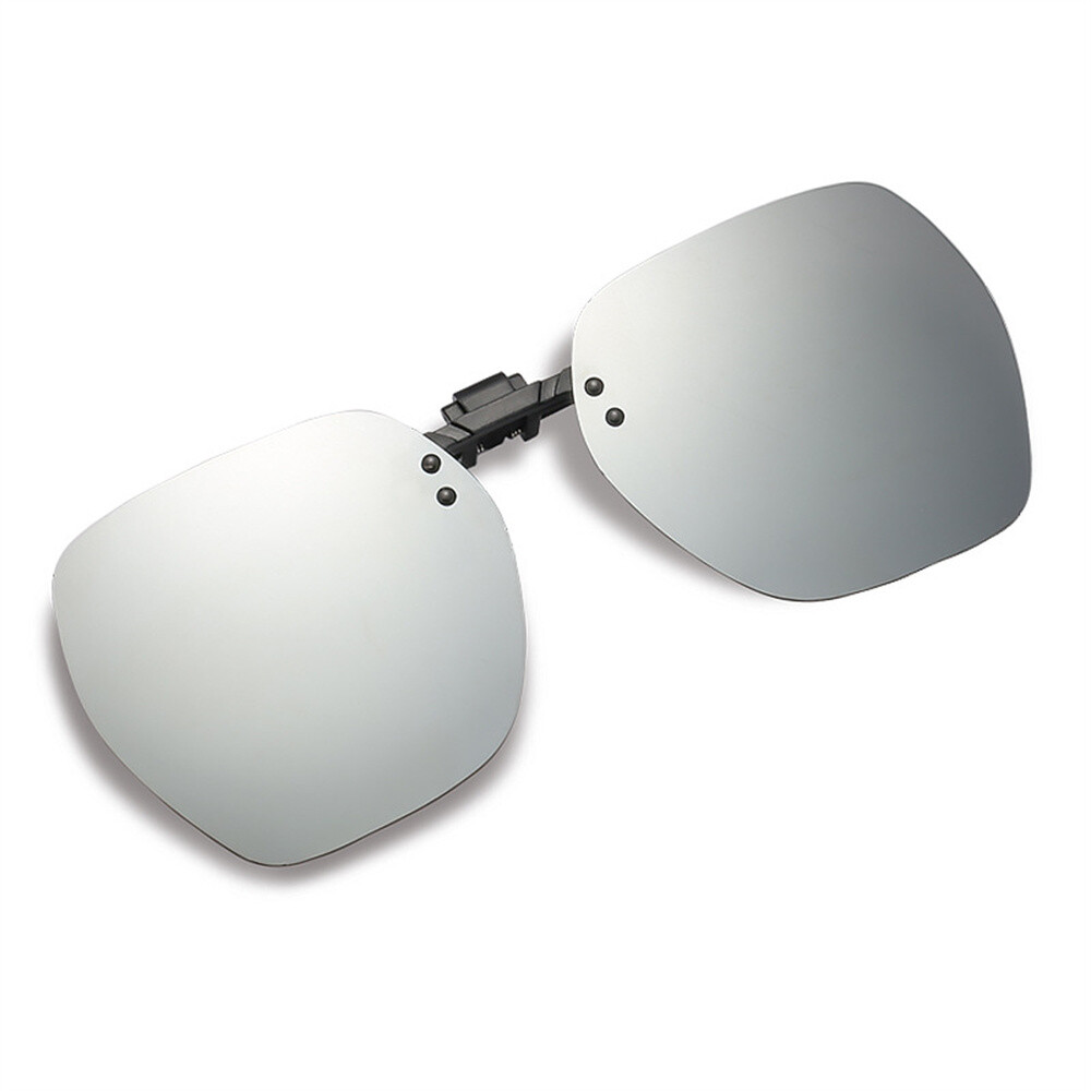 Clip on Sunglasses Polarized Flip up Spectacles Anti-Glare Unisex Eye ...