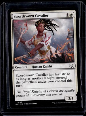 MTG Swordsworn Cavalier! Magic the Gathering! | eBay