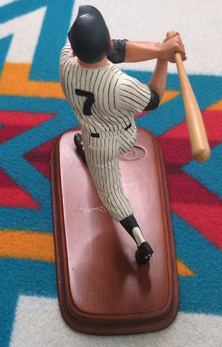 Mickey Mantle HOF N.Y. Yankees Danbury Mint All Star 8.25" Figurine | eBay