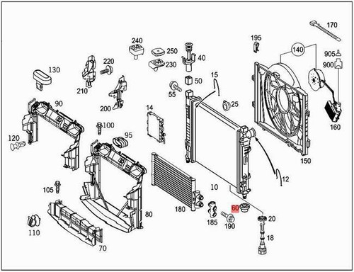 Genuine Mercedes Rubber Mount A197 C197 C209 C216 C219 R199 S211 W211 ...