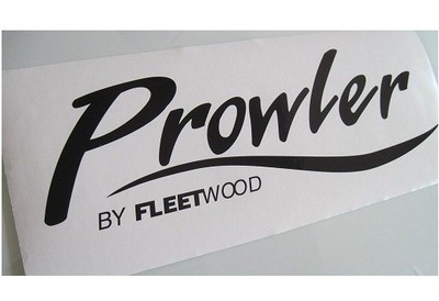 (ORIGINAL LOOK) 2 PROWLER DECALS STICKERS FLEETWOOD RV CAMPER WHEEL ...