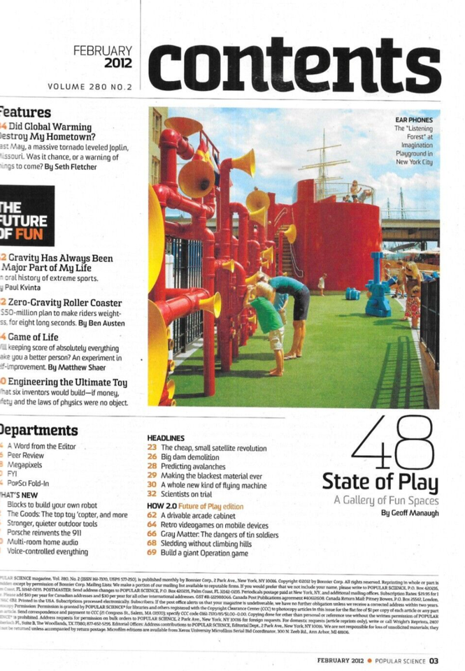 Popular Science Magazine Future of Fun Global Warming Extreme Sports ...