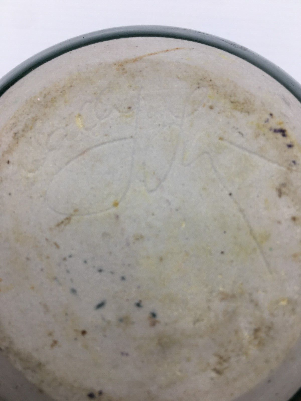 SMALL POTTERY BOWL - SIGNED "SALLY ?" (SEE PICTURES) - H 8CM x W 8CM | eBay