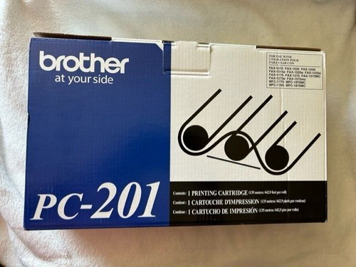 Genuine Brother PC-201 Cartridge - New in Box (L) | eBay
