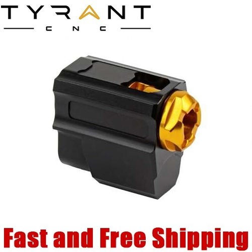 Tyrant CNC 9mm T-Comp/Compensator for SIG Sauer P320 - Black Body Gold ...