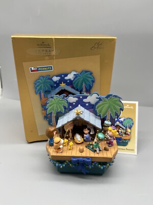 Hallmark Keepsake Ornament 2005 Peanuts Christmas Pageant Magic Club ...
