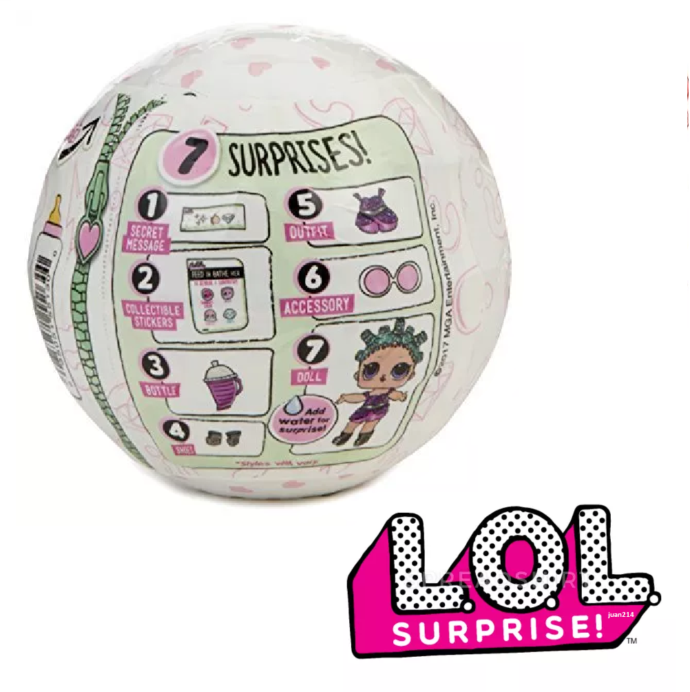 L.O.L. Surprise! Glitter Ball Series Collectible Doll LOL Glitter ...