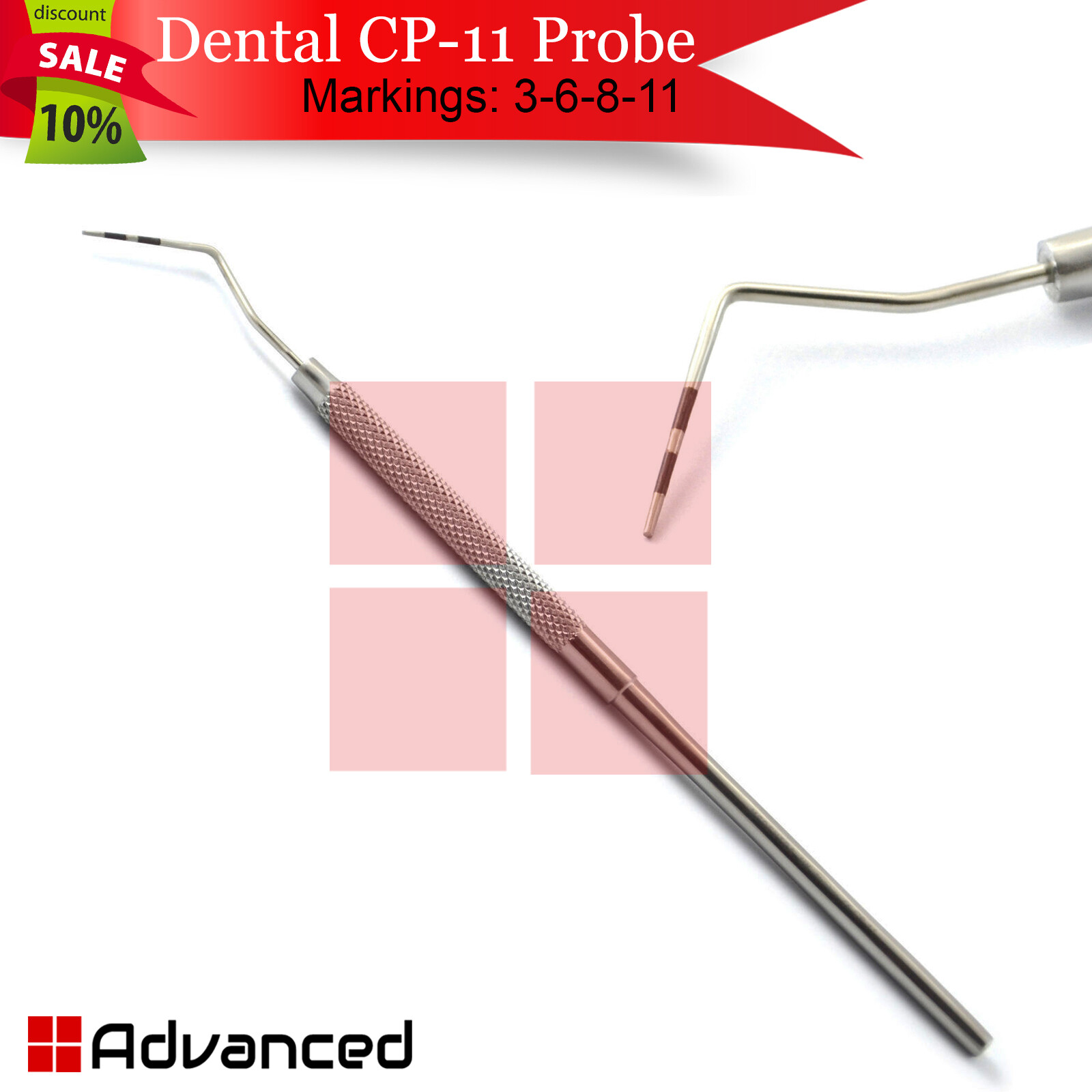 Dental Students Examination Kit Hygiene Explorer Probes Plaque Calculus ...