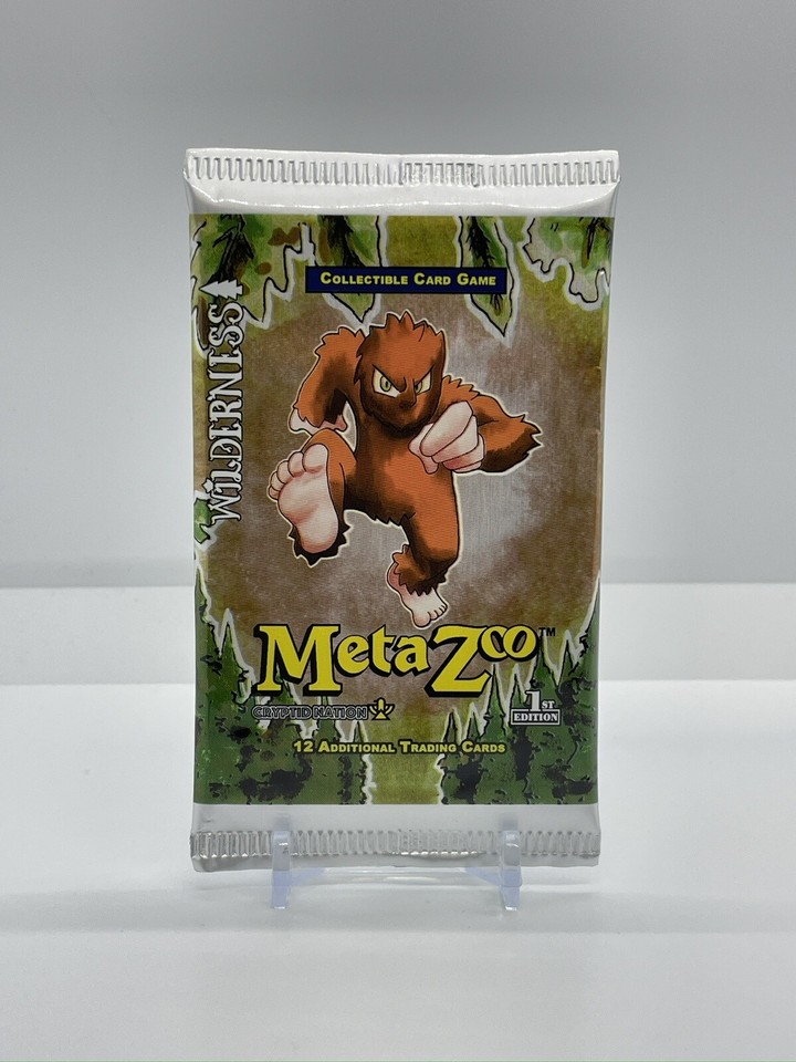 Metazoo Games Wilderness 1st Edition Trading Card Game Booster Pack ...