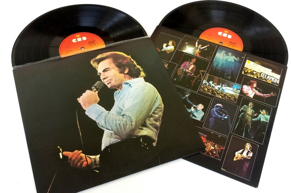Neil Diamond - Love At The Greek 2LP 1977 CBS Recs Australia G/Fold ...