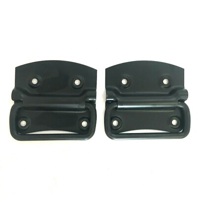 Pair of Heavy Duty Black Steel Chest Handles-246 for Toys, Blankets ...