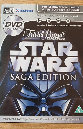 Star Wars Saga Edition DVD trivial pursuit | eBay