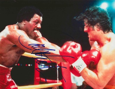 Carl Weathers Autographed Signed "ROCKY" 8X10 Photo Elite Promotions ...