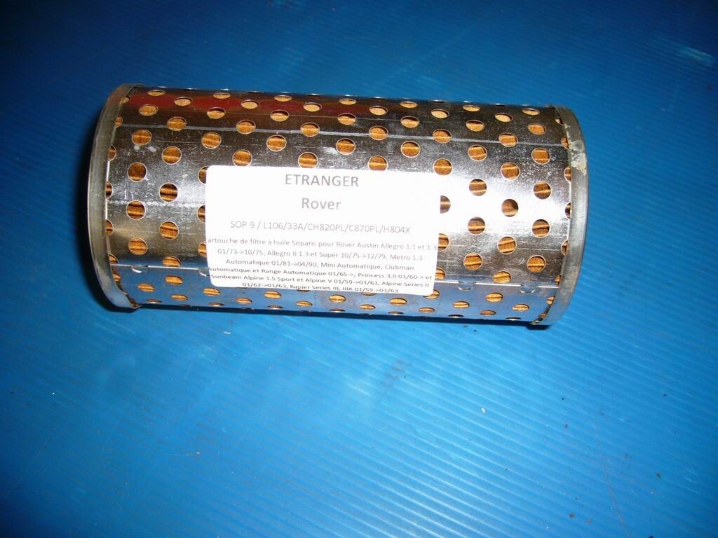 Filtro Olio Soparis per Rover Austin Allegro, Metro, Mini, Clubman ...