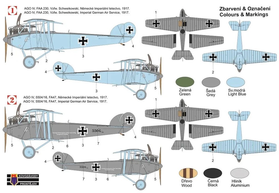 1/72 WW1 Recon Aircraft : AGO C.IV [Germany] #0396 : KP MODEL | eBay