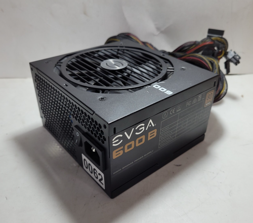EVGA 600B 600W 80 Plus Bronze Desktop Power Supply #0062 | eBay