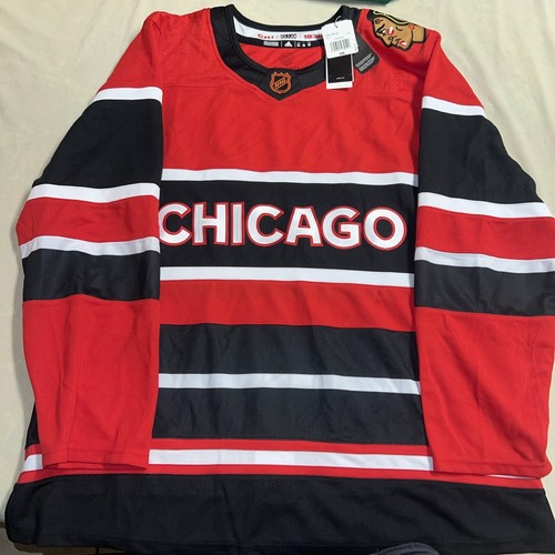 Chicago Blackhawks NHL Adidas Authentic Reverse Retro 2.0 Jersey 56 | eBay