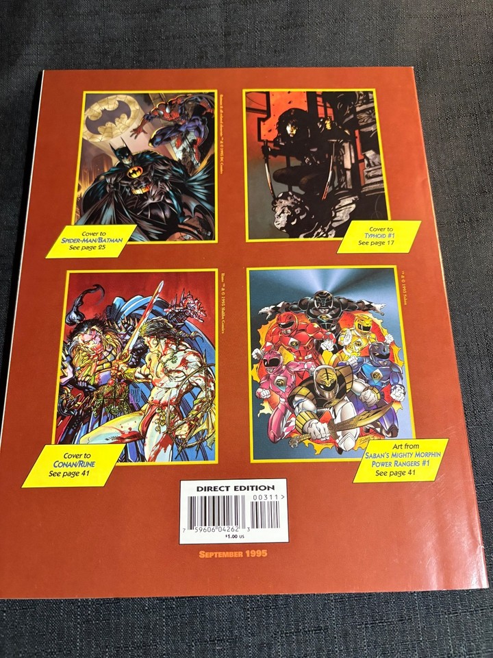 Mega Marvel Comics Consumer Edition - September 1995 - Scarlet Spider ...