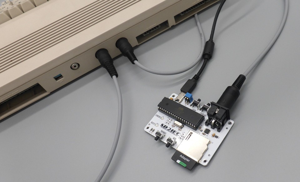 SD2IEC für Commodore ( C64 , C128 , C128D , VIC-20 , C16 , C116 , PLUS4 ...