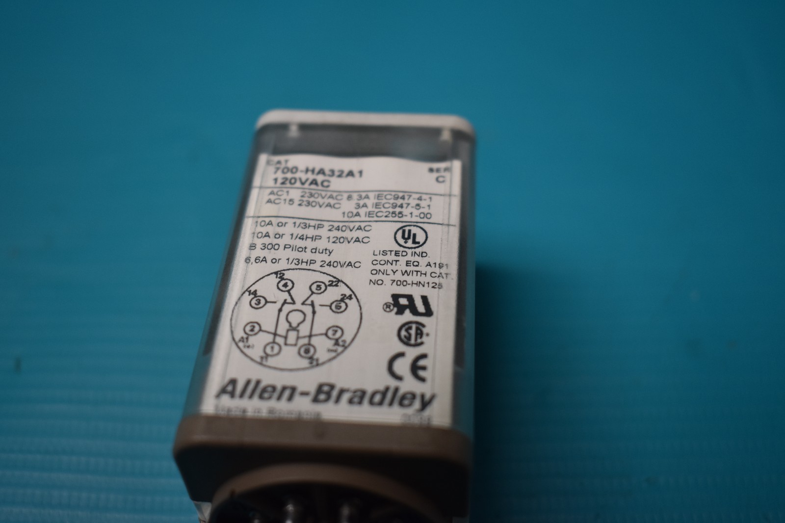 USED ALLEN BRADLEY CAT 700-HA32A1 SER C 120 VAC | eBay
