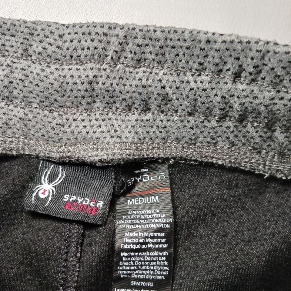 Spyder Active Mens ProWeb Jogger Sweatpants Medium Gray | eBay