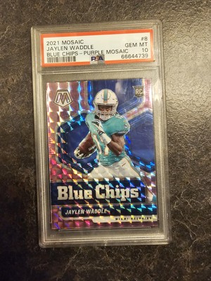 Jaylen Waddle Blue Chips Rookie 39/49 PSA 10 | eBay