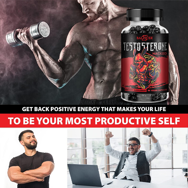 MUSCLE GROWTH + STRENGTH TESTOSTERON BOOSTER TEST CAPSULES | eBay