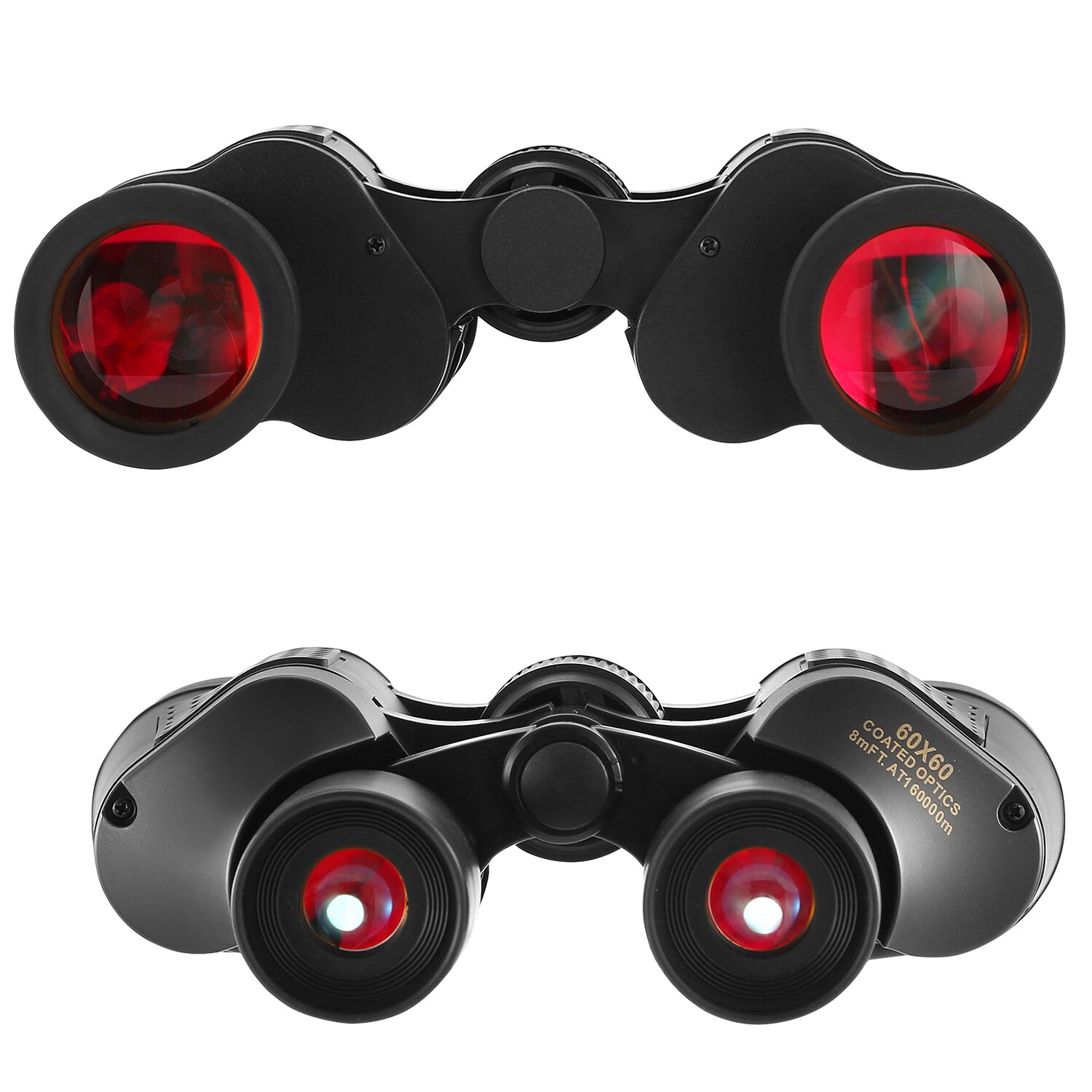 60X50 Zoom Hunting Binoculars FMC Lens Low Travel Outdoor Telescope ...