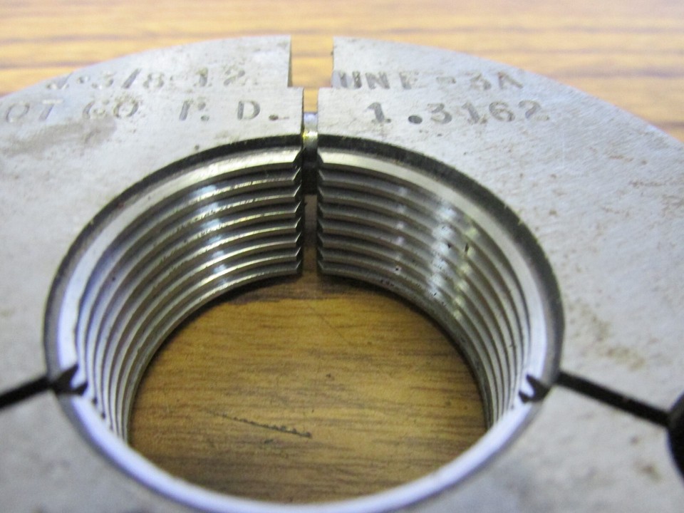 Go & No Go Thread Ring Gage Set 1-3/8"-12 UNF-3A | eBay