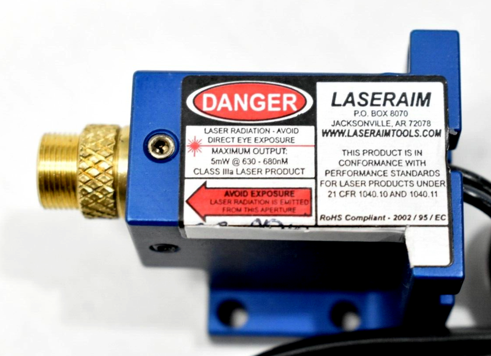 Laseraim Micro Laser Module 5mW @ 630-680nM | eBay