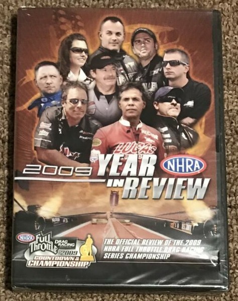 NHRA 2009 Year in Review DVD Very HTF Full Throttle Drag Racing Force ...